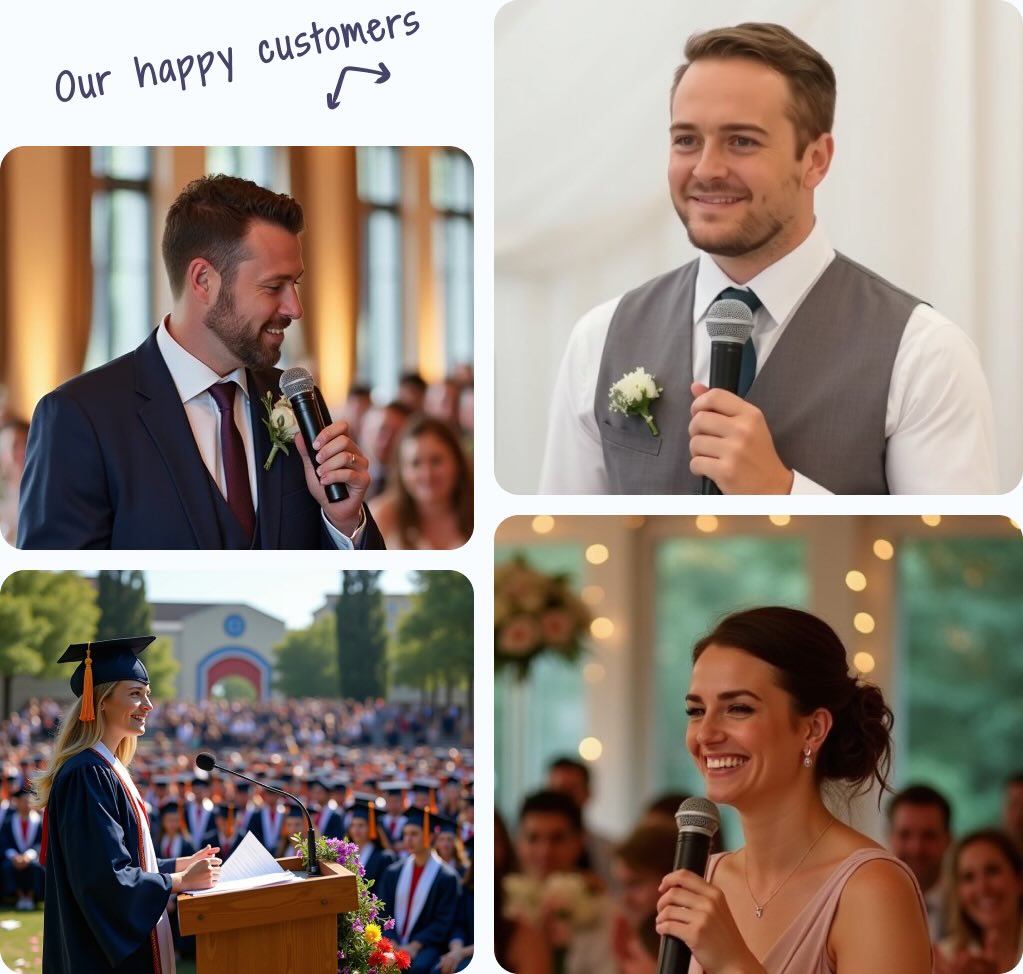 AI Speech Generator for Every Occasion - ReadyMadeSpeech